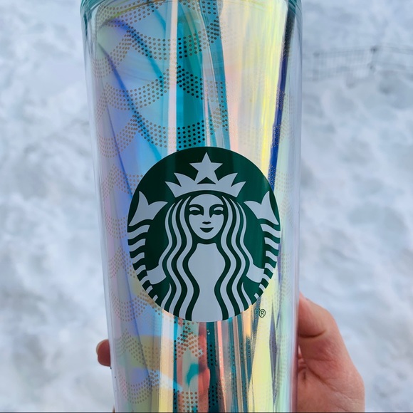 Starbucks | Other | Starbucks Iridescent Mermaid Scales Cold Cup | Poshmark
